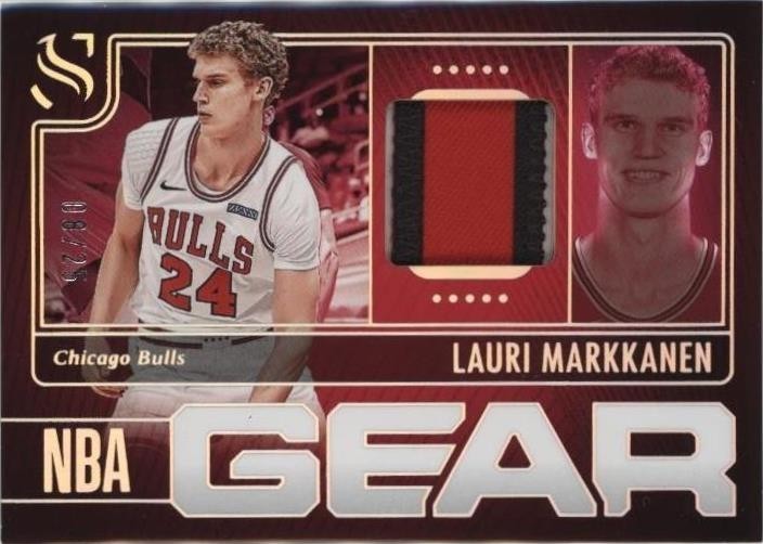 2024-25 Panini Silhouette - Nba Gear Lauri Markkanen #NG-MAR Holo ...