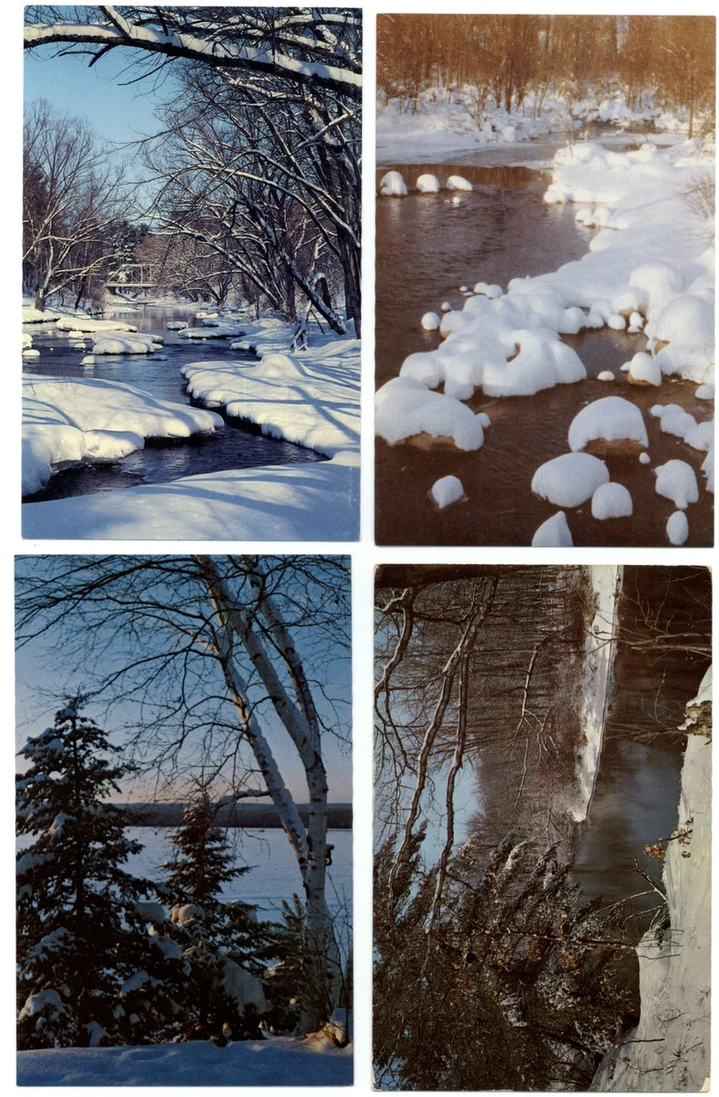 Winter River Scenes