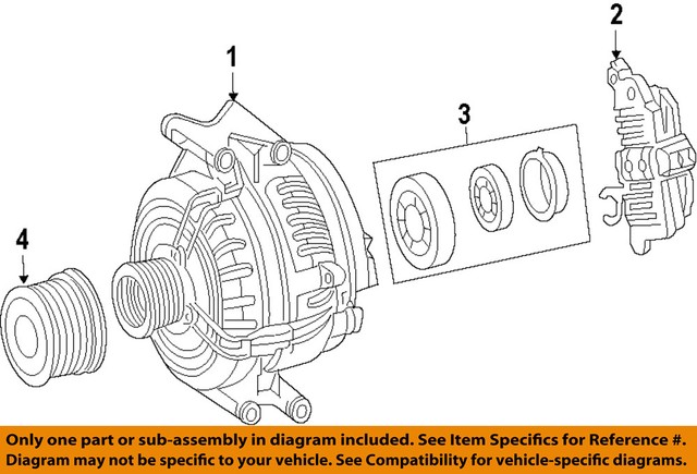 Mercedes-Benz 0031546806 Genuine OEM Voltage Regulator for sale online ...