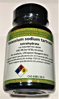 Lab Chemicals - Potassium Sodium Tartrate