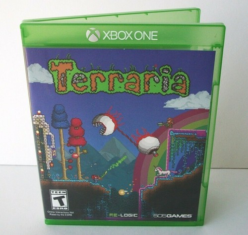 Terraria Xbox One Case Only NO GAME Microsoft Empty Replacement Box ...