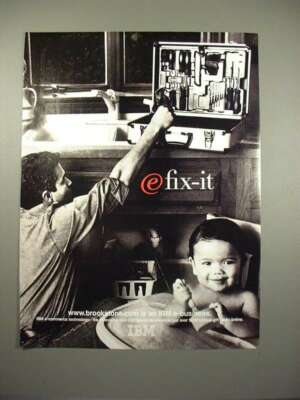 1999 IBM Computer E-Business Ad - Brookstone | eBay