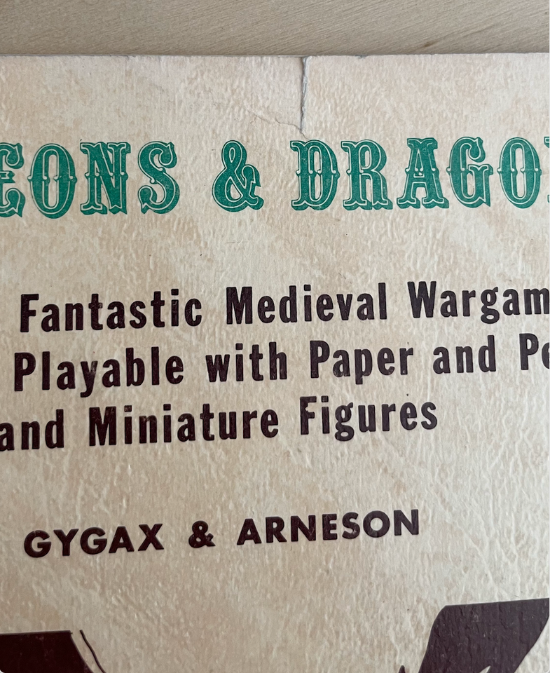 TSR Dungeons & Dragons Original Book Set (Vol 1, 2, & 3) 1st Printing ...