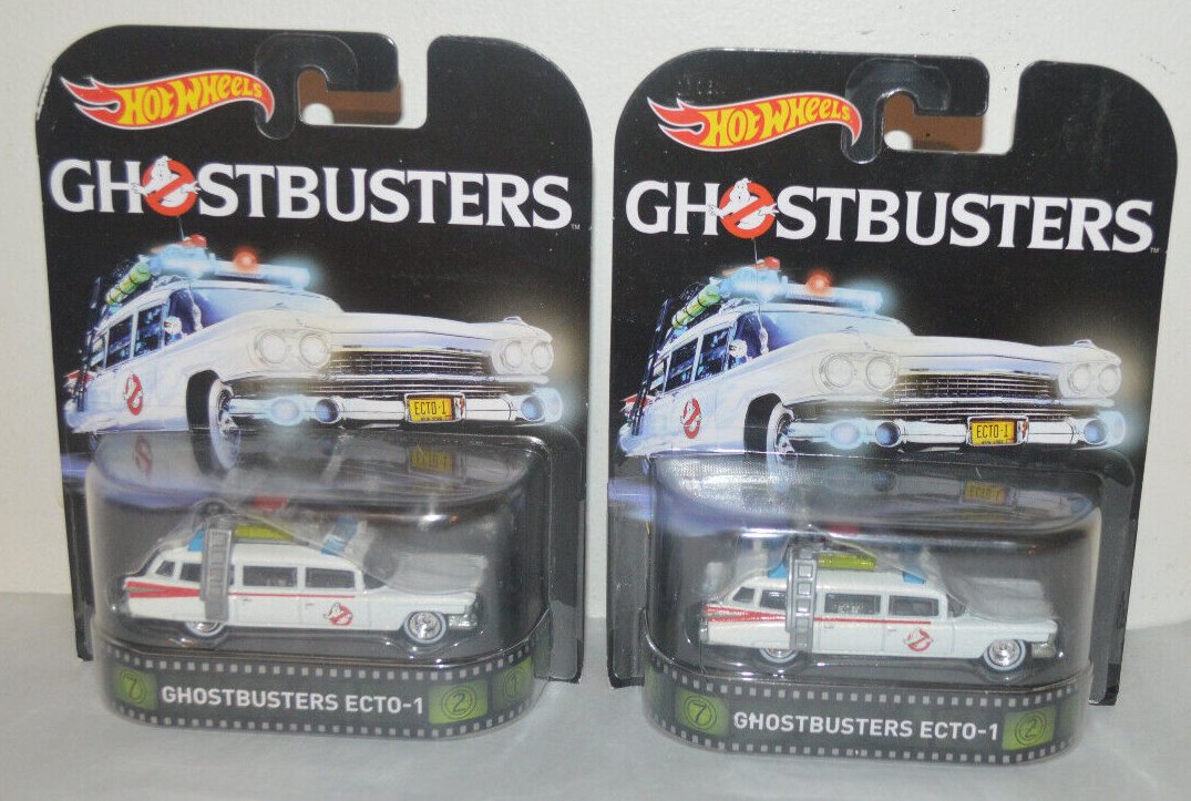 (2) Hot Wheels Ghostbusters Ecto-1 | eBay