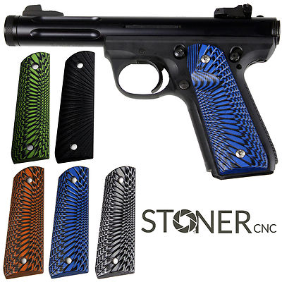 Ruger 22-45 Pistol Gun Grips G10 Starburst Fits 22lr SR22/45 and 22/45 ...