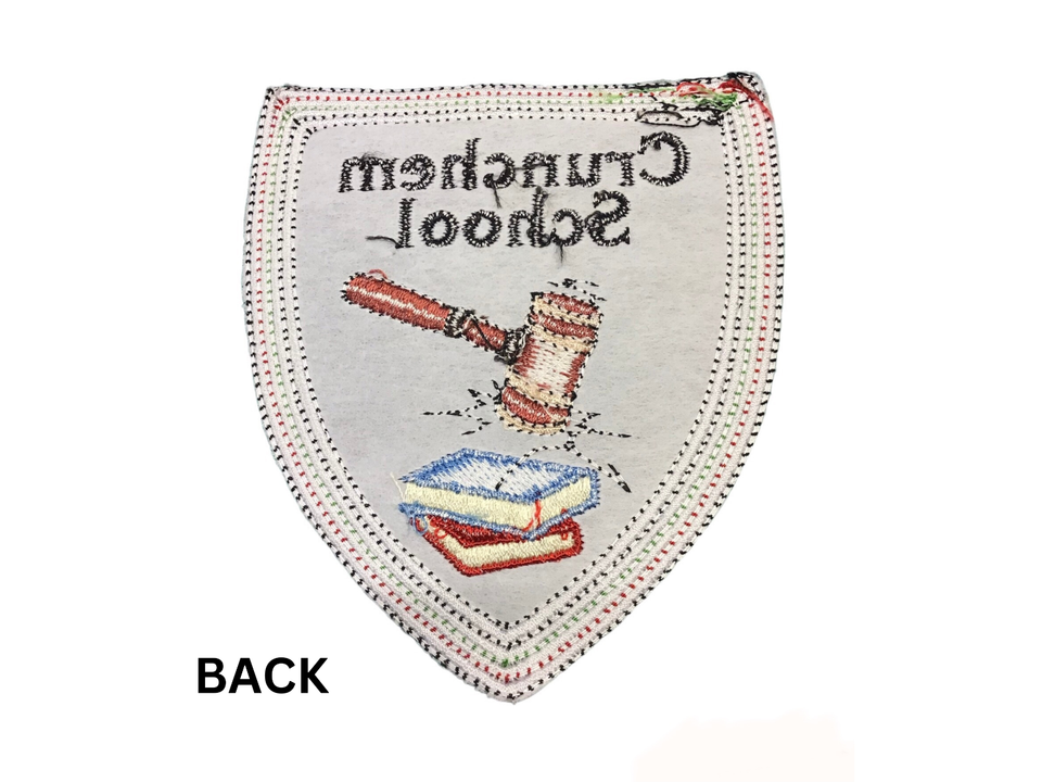 Matilda School Uniform Badge Crunchem School Sew Blazer Patch Costume ...