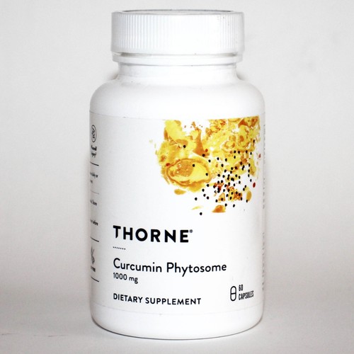 Thorne Research Curcumin Phytosome 1000mg 60 Capsules Meriva Liver ...