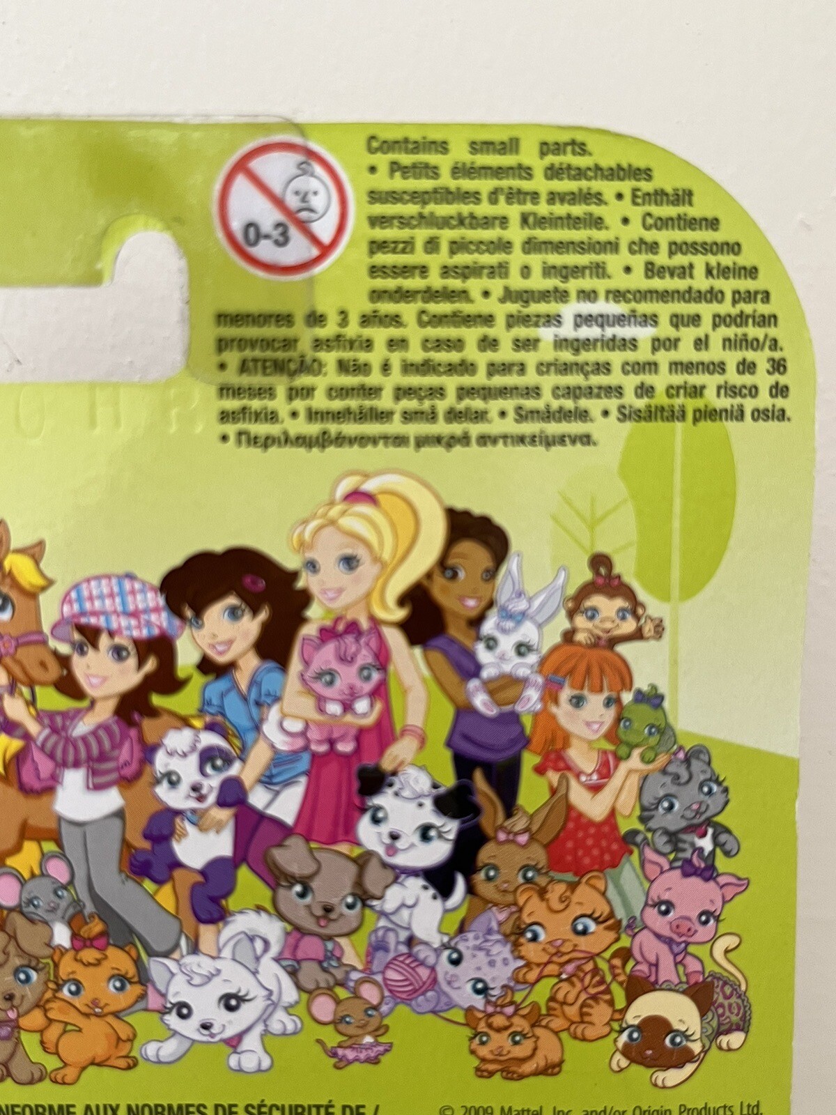 Polly Pocket Sparklin' Pets - No. 7 Bunny Rabbit and Owl - two pets ...