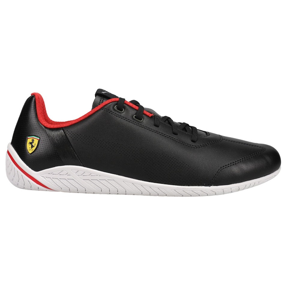 PUMA Scuderia Ferrari Rdg Cat Lace Up Mens Black Sneakers Casual Shoes ...