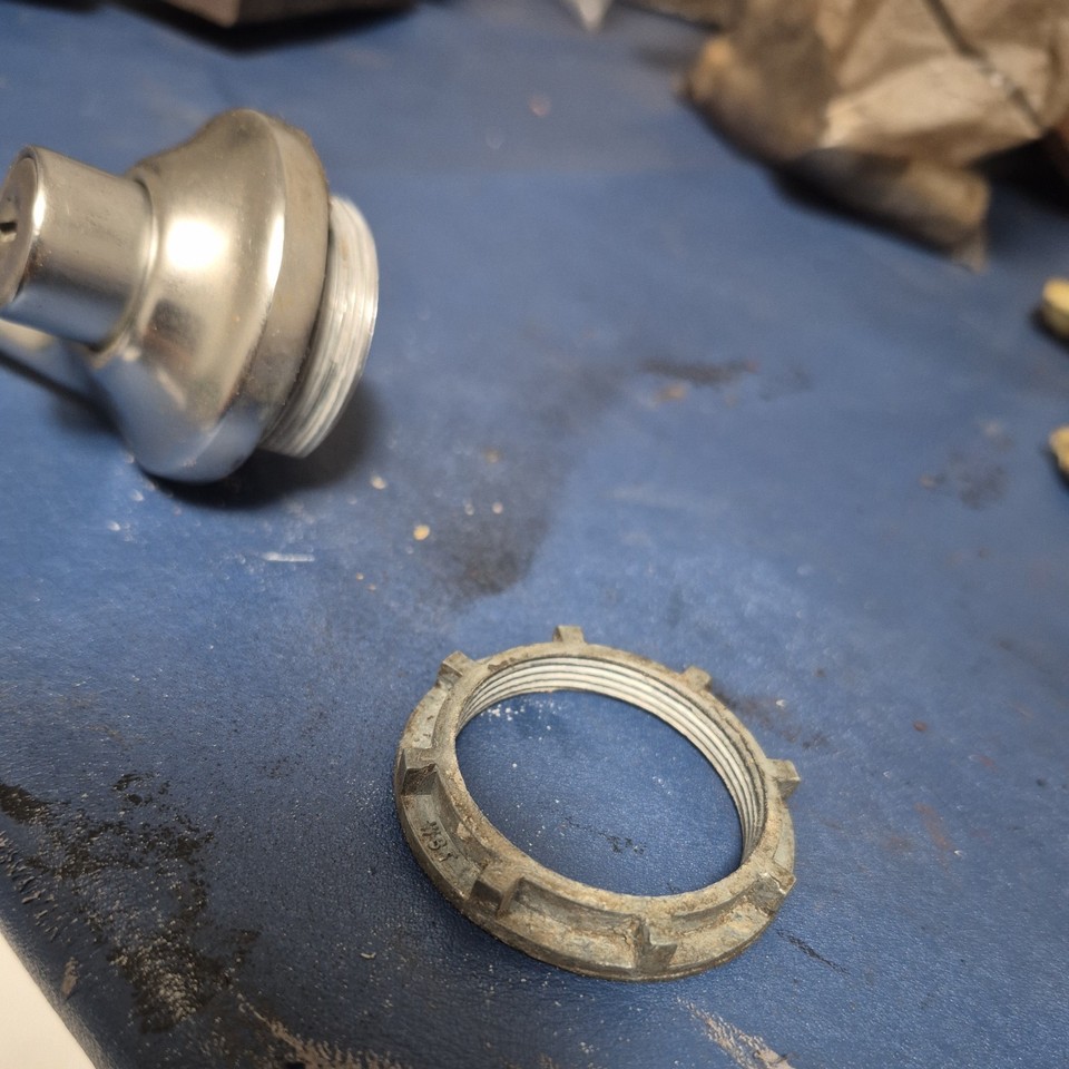 Boot MGB MGC MG B C GT ROADSTER REAR TAILGATE BOOT LOCK CHROME AHH6169 ...