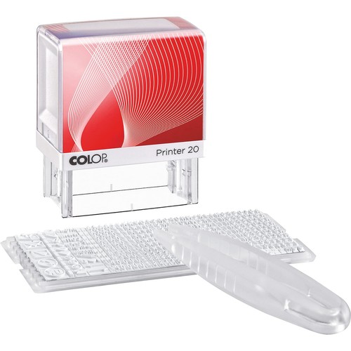 COLOP Printer 20/1 Set - Black Ink 100810 38x14mm DIY Stamp Set Create ...