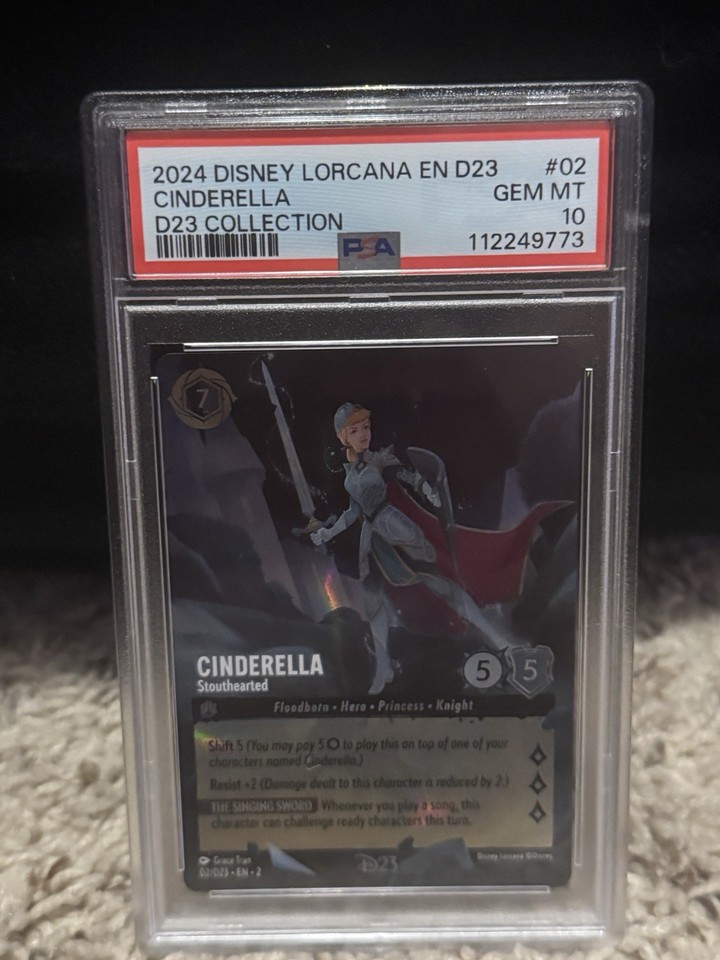 Disney D23 Collection Lorcana Card Box Set 2024 Exclusive D23 - PSA 10 ...