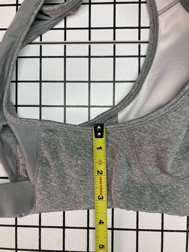 Avia Grey Gray Sports Workout Bra Small Halter Active Wear | eBay