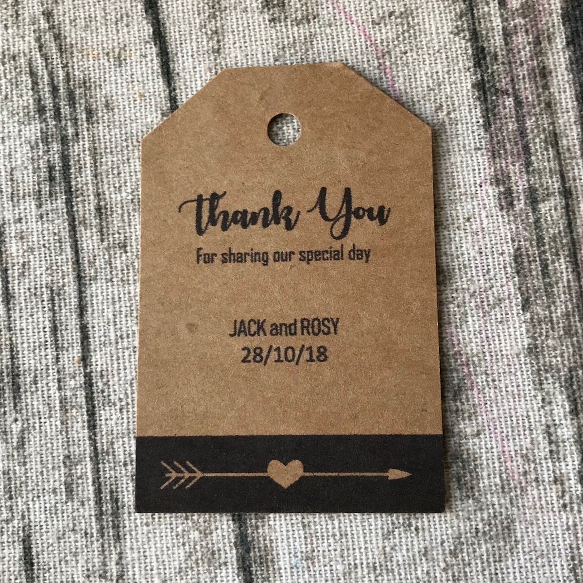 Personalized Thank You Labels