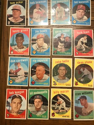 Tom Acker 1959 Topps Baseball Card (1951) | eBay