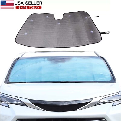 Front Windshield Visor SunShade Sun Visor SunShade For Toyota Sienna ...