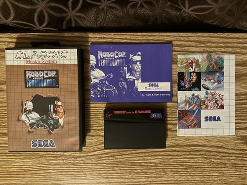 Robocop Vs Terminator Classic (Sega Master System) CIB Cart ...