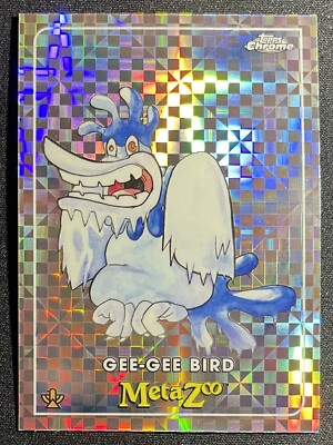 2022 Topps Chrome MetaZoo X-Fractor #20 Gee-Gee Bird Blaster Exclusive ...