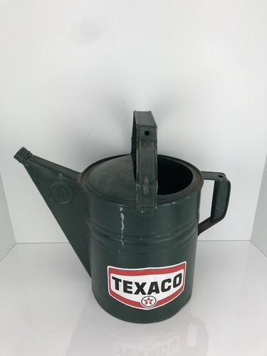 Vintage Green Number 10 Galvanized Watering Can - Texaco | eBay