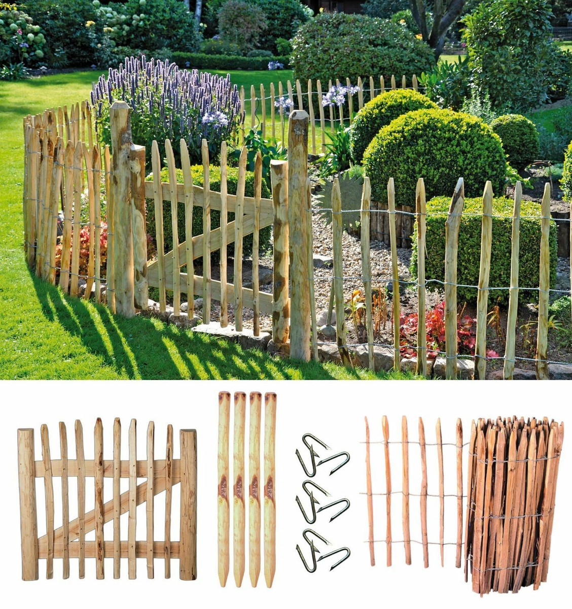 Garden Fence Post Stakes | Fasci Garden