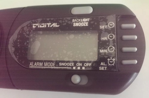 Travel Mate Alarm Clock/ 3- in 1 Security Lantern and Security Device ...