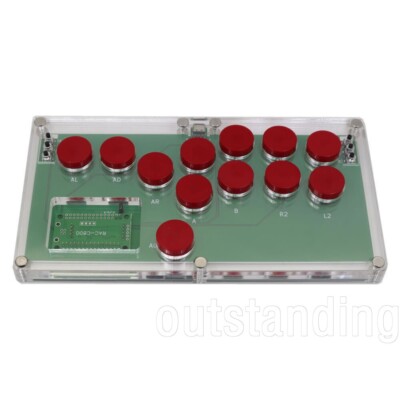 HAMGEEK HG-J002 Mini Arcade Controller Arcade Stick for PC Android os67 ...
