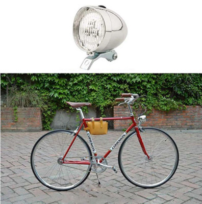 Vintage Retro Bicycle Bike Front Light Lamp LED Fixie Bike Front Fog ...