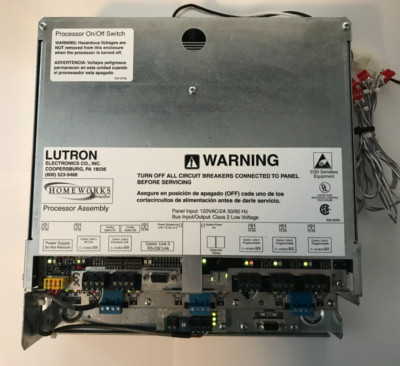 Lutron HWI-PM-H48-120 HomeWorks Interactive Processor -New Battery | eBay
