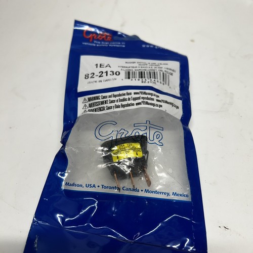 82-2130 ROCKER SWITCH 25AMP 3 BLADE ON/OFF LED RED | eBay