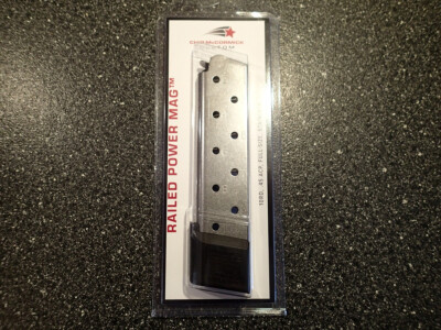 Chip McCormick Railed Power Mag Full Size 1911 10 Rd .45 ACP M-RPM ...
