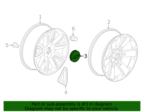 GM OEM 15-20 Silverado 1500,Suburban,Tahoe Wheels Wheels-Center Cap ...