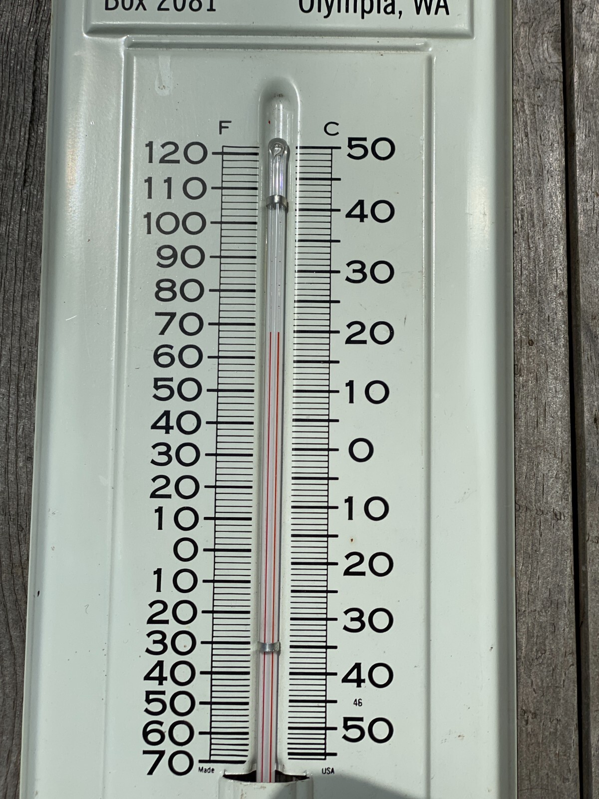 Vintage Sid Post Heating Cooling Advertising Thermometer Olympia ...