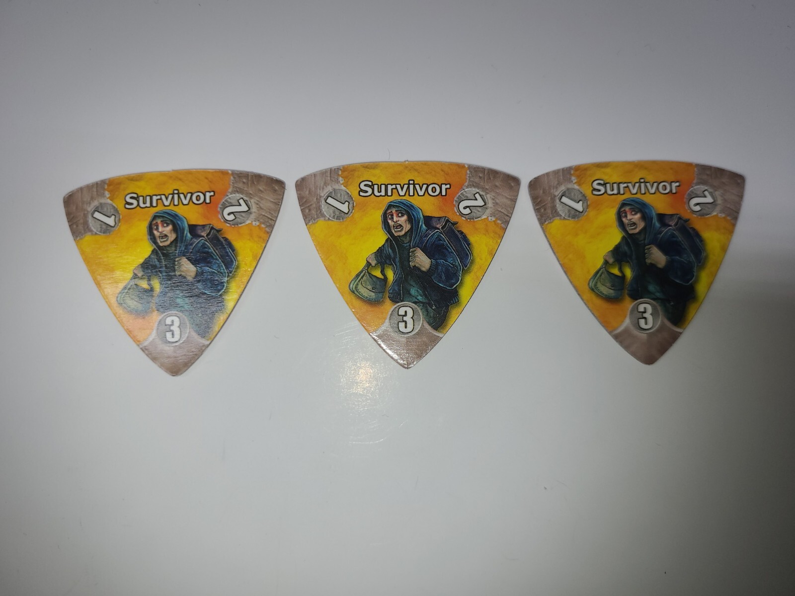 Dead Panic Game Pieces (Survivor) qty 3 Survivor Token | eBay