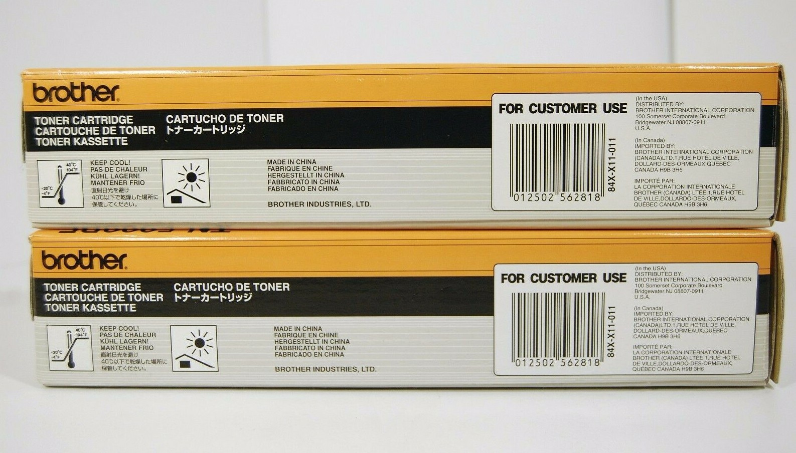 TWO Brother TN-5000PF Black Toner Cartridge MFC 4450 4550 6550MC 7550MC ...