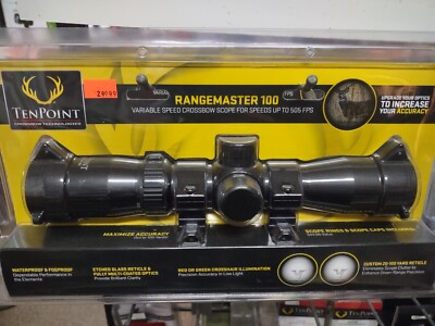 TenPoint RangeMaster 100 Crossbow Scope Authorized Dealer BRAND NEW | eBay