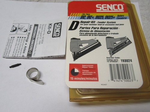 Senco Feeder System Repair Kit YK0024 (Fits SN2+, SN325+) New Old Stock ...
