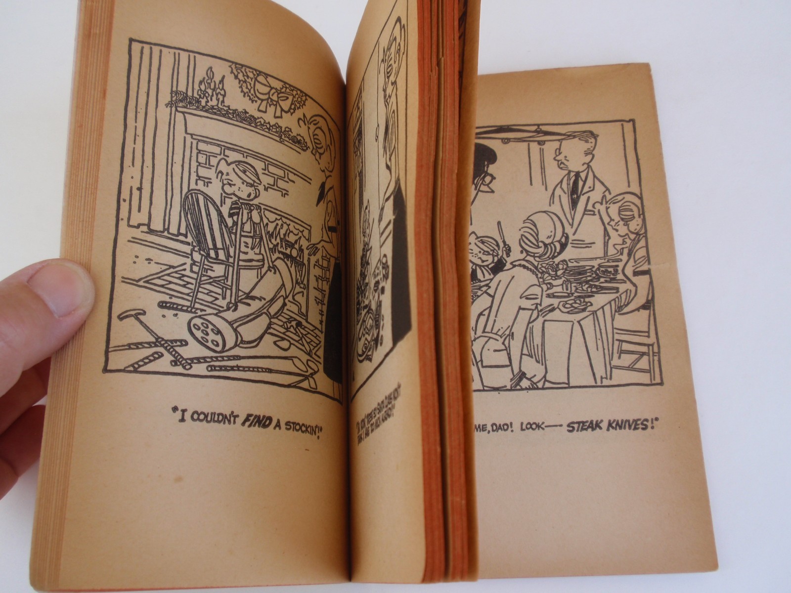 Vintage Dennis the Menace Teachers Threat Paperback Book Hank Ketcham ...