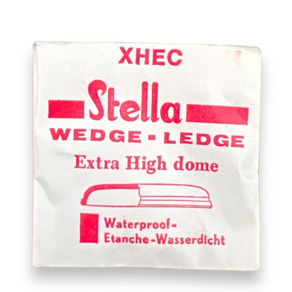 Extra High Dome Watch Crystal x 1 Stella XHEC 26.6 to 34.1 mm VTG NOS ...