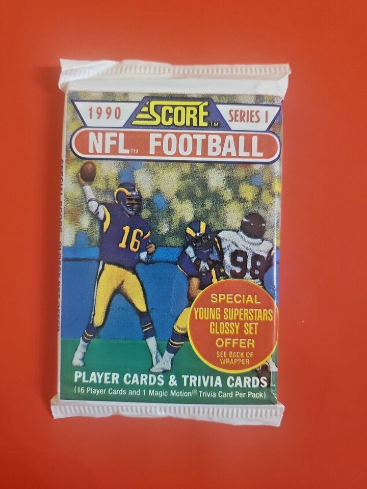 NFL Football Wax Pack Cards / Foil Packs / Different Years - You Pick ...