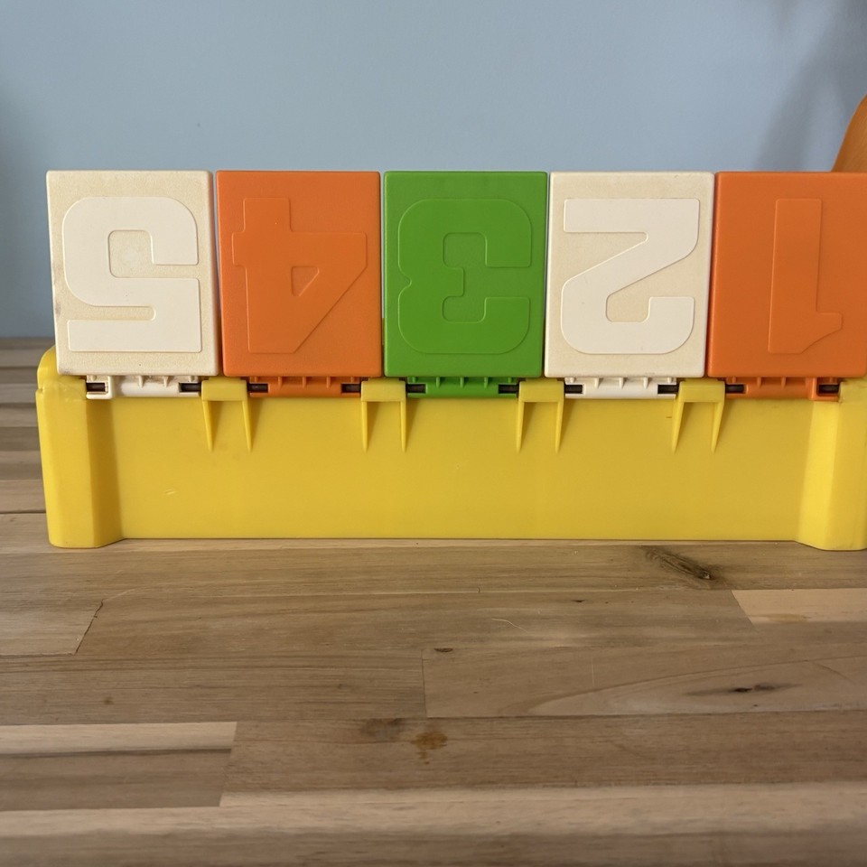 Vintage 1980 Playskool Sesame Street Poppin Pals Pop Up Toy Baby ...