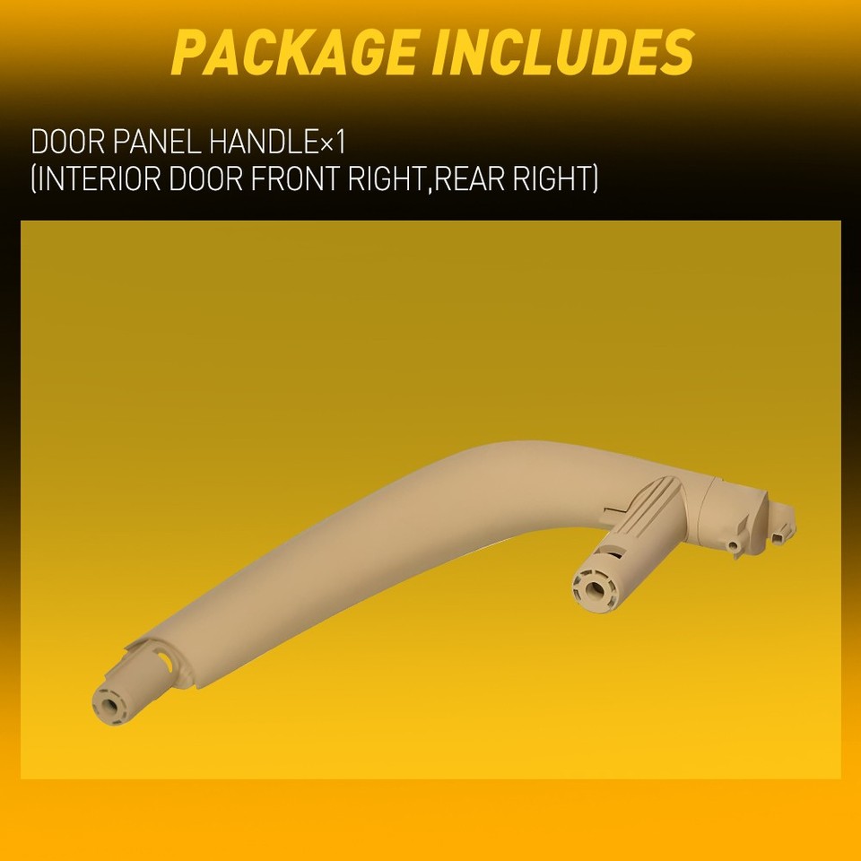 For Beige BMW E70 214-2018 X5 Passenger Right Inner Door Handle Pull ...
