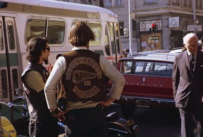 Hells Angels Motorcycle Members Downtown Oakland 5x7 Picture Celebrity ...