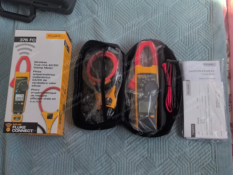 1PCS Fluke 376 FC True RMS AC/DC Clamp Meter with iFlex FLUKE 376FC #PT ...