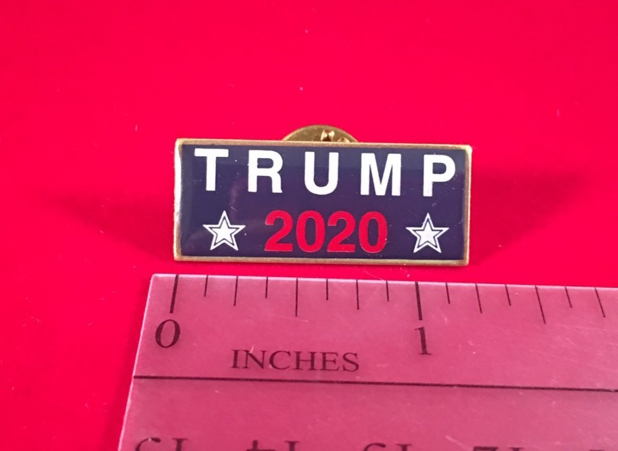 Trump 2020 MADE IN USA President DONALD J TRUMP Patriotic Lapel Pin ...