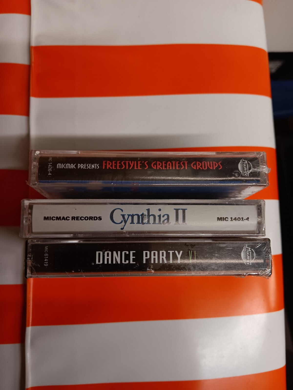 Lot Of 3 Sealed Latin Freestyle Cassettes from the 90s ( MicMac ...