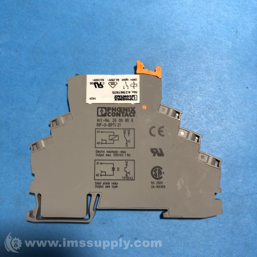 Phoenix Contact 29-00-95-8RIF-0-BPT/21 Rifline Relay Socket FNIP | eBay