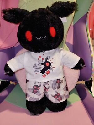 OUTFIT ONLY Build A Bear Moth Mothman PJ Custom Valentine's Kawaii Fit ...