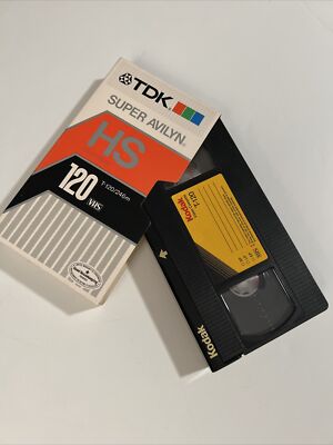 TDK T-120/246cm VHS Blank Video Tape Cassettes New | eBay