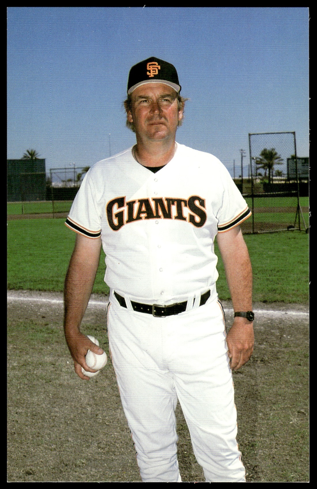 1985 Barry Colla San Francisco Giants Postcard Bob Miller #NNO | eBay