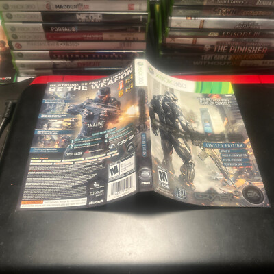 Xbox 360 crysis 2 Box artwork cover | eBay